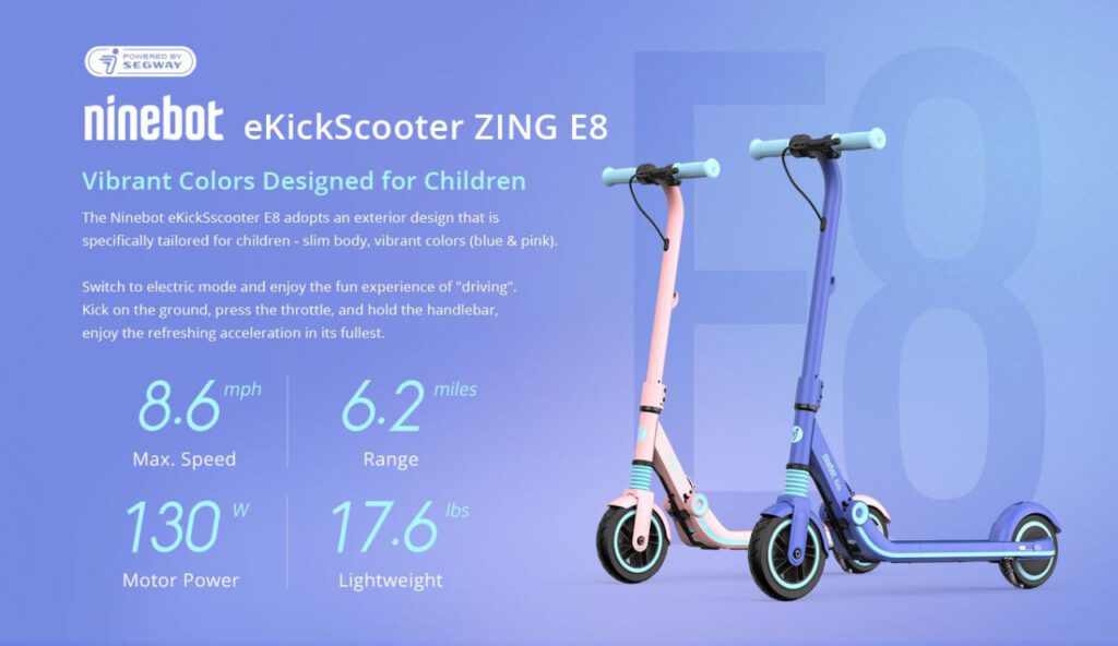 Xe Điện Scooter Segway Ninebot E8 - Hệ Thống Phân Phối Xe Điện Xiaomi ...